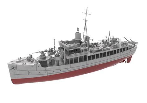 Ssmodel 1 350 Hms Greet Britannia Isles Class Armed Trawlers Liscomb