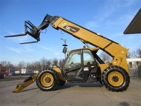 2017 Caterpillar Tl1055d Telehandler 10000lb Capacity 55ft Lift