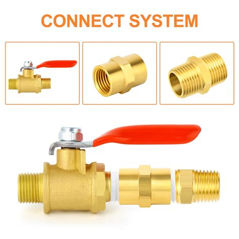 12pcs Metals Brass Pipe Fitting Hex Nipple Brass Hex