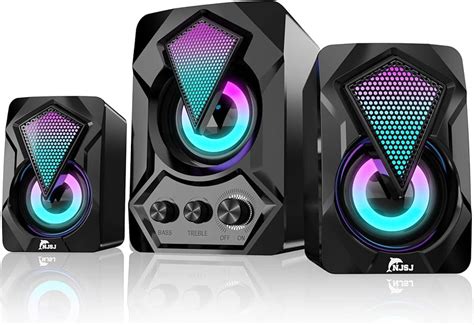 Computer Speakers Rgb Gaming Speaker Usb Powered Stereo 41 Off