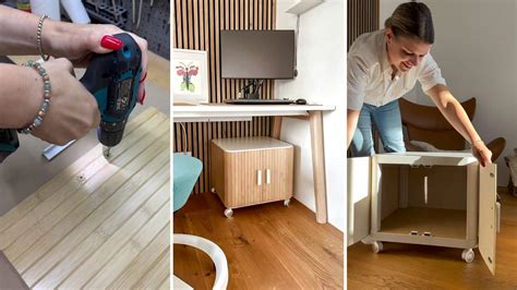 Turn An Ikea Tingby Side Table Into A Movable Printer Stand