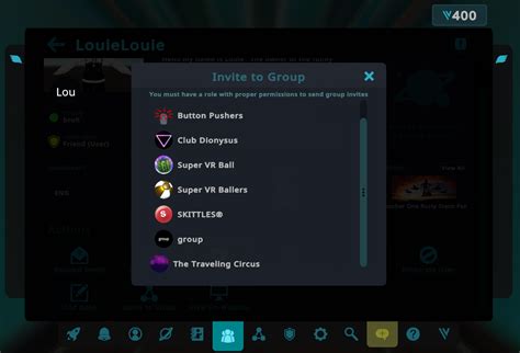 profile icon initials appear in front of sub menus voters vrchat