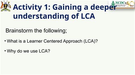 4teaching Learning Methods For The Lcapptx