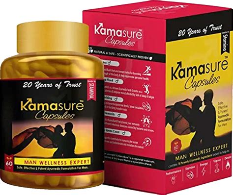 Buy Kamasure 60 Capsules Men Wellness Expert For Mens Online And Get Upto