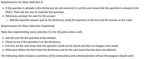 Solved The Dictionary Is A Very Powerful Data Structure The Chegg