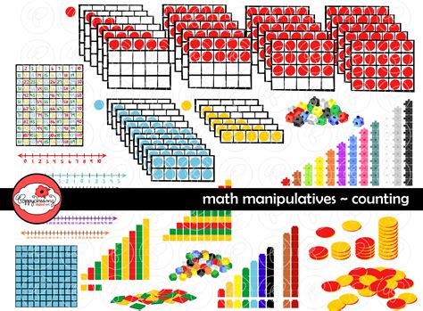 Math Counters Clip Art