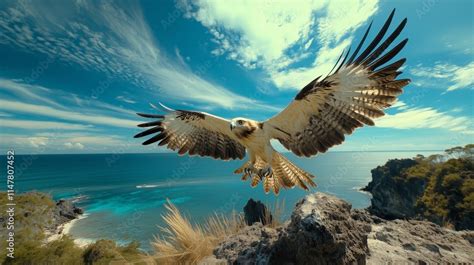 A Stunning Wildlife Photo Of The Majestic Philippine Eagle Showcasing