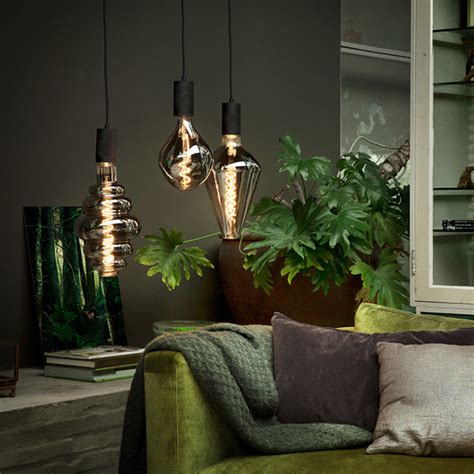 Calex Xxl Lamp E27 Vienna Titanium 1800k Dimbaar 6w Calex 123lednl