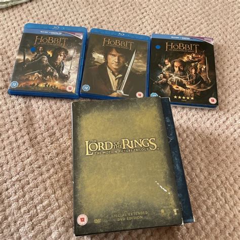 Lord Of The Rings Trilogy Special Extended Edition Dvd Boxset Hobbit