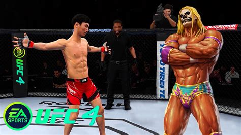 Ufc4 Doo Ho Choi Vs Chicano Wrestler Ea Sports Ufc 4 Youtube