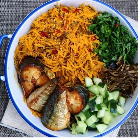 All Things Food On Instagram Lunchoclock 🔥 Abacha Agworagwo Et Fried