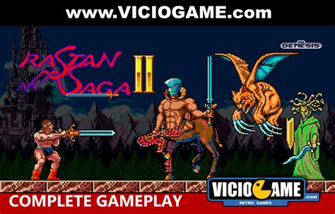 Rastan Saga 2 Mega Drive Complete Gameplay By Viciogame On Deviantart