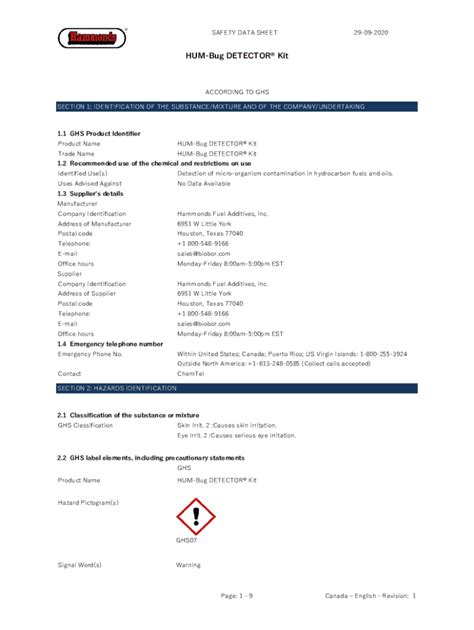 Fillable Online What Is A Safety Data Sheet What Is Its Purpose Mpc