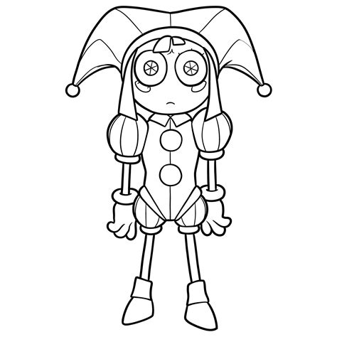How To Draw Pomni The Jester From The Amazing Digital Circus