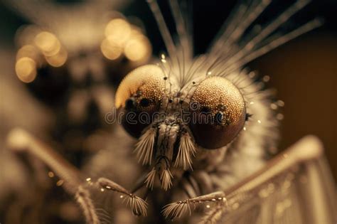 Golden Fly Insect Generative Ai Stock Illustration Illustration Of