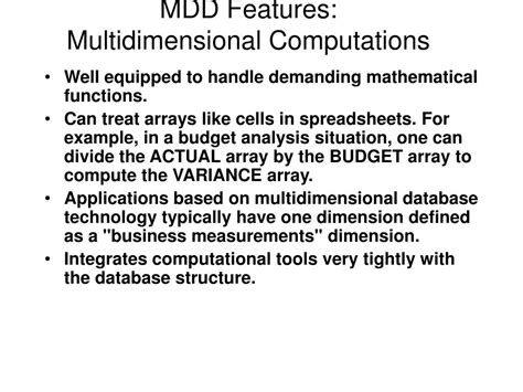 Ppt Why Multi Dimensional Databases Powerpoint Presentation Free