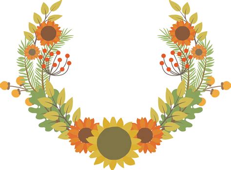 Download Common Sunflower Autumn Vector Graphics Full Size Png