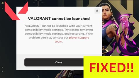 How To Fix Valorant Cant Launch The Game With Your Current