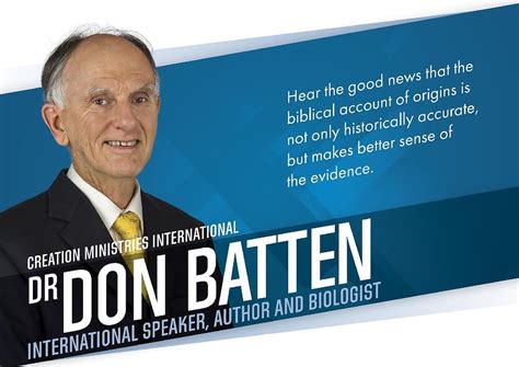 Dr Don Batten Genesis The Real History Of The Universe Church Of The Cross