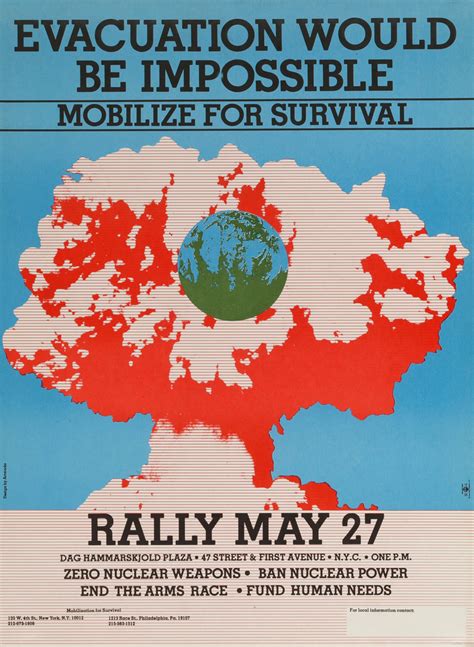 Evacuation Would Be Impossible Mobilize For Survival Rally May 27