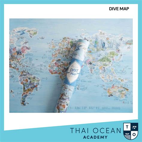 Awesome Dive Map Thai Ocean Academy Thaioceanacademy