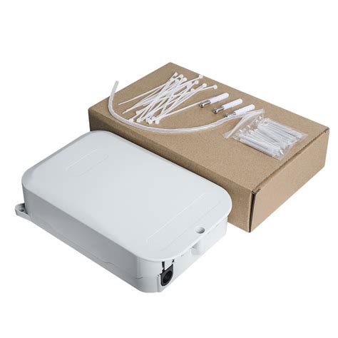 Plastic 16 Port Mid Span Fiber Optic Cable Termination Box Ip55 Ftth