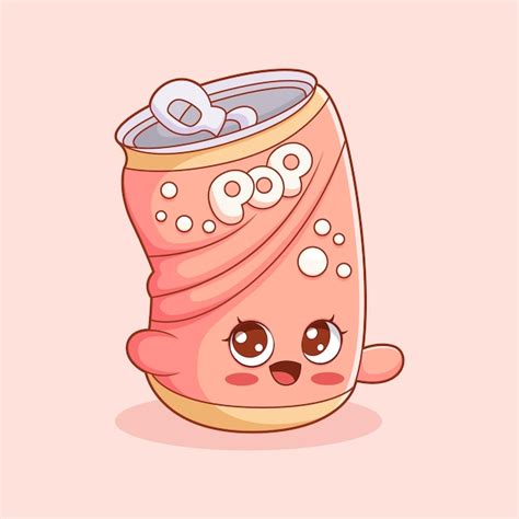 Premium Vector Cute Drink Character Design Illustration