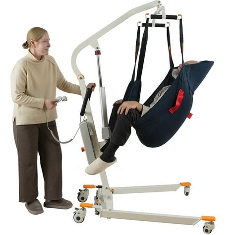 Vocic Electric Floor Lift For Elderly Falls Portable Patient Transfer