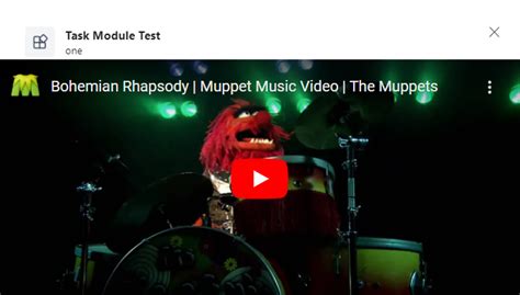 Ms Teams Task Module Opens Up In Mobile Client But Not On Web And Desktop · Issue 4186