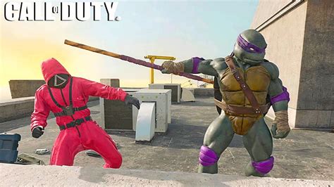 New Ninja Turtle Operator Donatello Bo Staff Boogie Finisher Cod Bo6