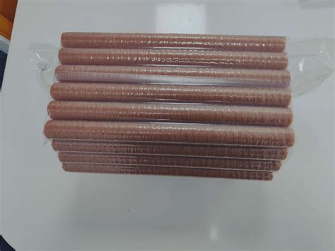 Crystal Orange Color Cellulose Casing Cellulose Casings And Cellulose