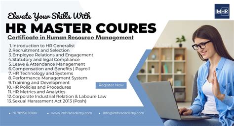 Master Course Certificate In Human Resource Management