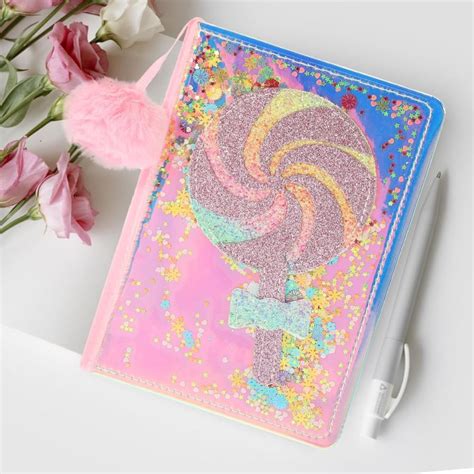 Fancy Fluffy Lollypop Diary Marina Stationers