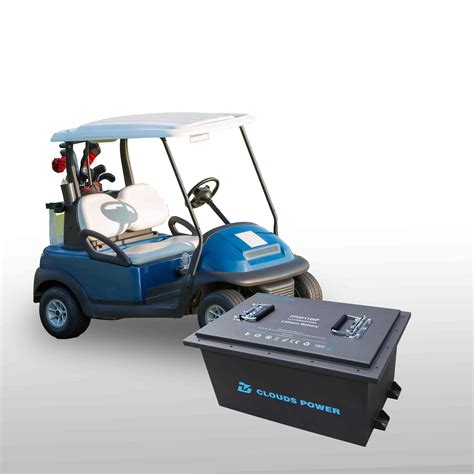 Clouds Power 51 2v105ah Lifepo4 Electric Golf Cart Battery For Yamaha