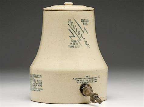 The Radium Ore Revigator Was A Trendy Water Jug In The Early 1900s Usa