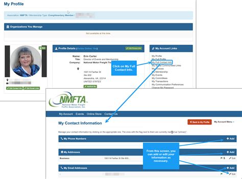 Updating Your Mynmfta Contact Information Nmfta Help Center