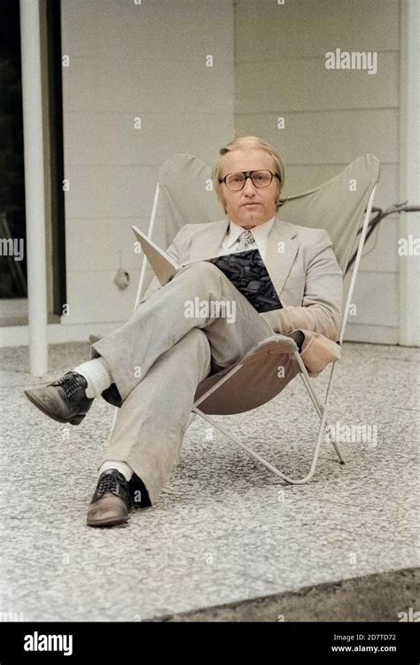 Werner Veigel Deutscher Nachrichtensprecher Und Radiomoderator In Hamburg Deutschland Späte