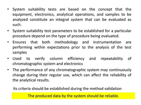 System Suitability Testing Pptx