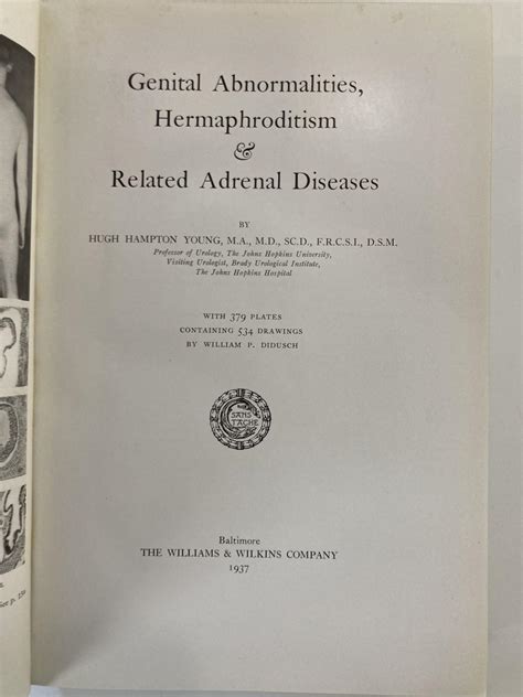 Genital Abnormalities Hermaphroditism And Related Adrenal Diseases By