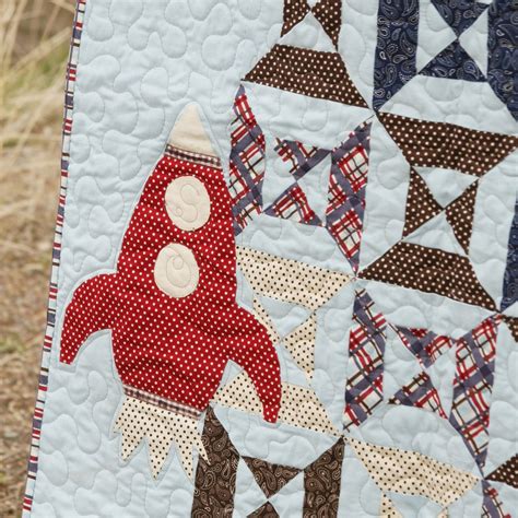 Pdf Quilt Pattern Rocket Boy Etsy