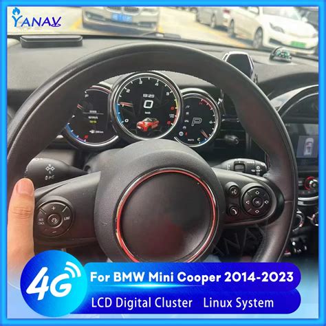 Car Lcd Dashboard Meter For Bmw Mini Cooper 2014 2023 Linux Digital