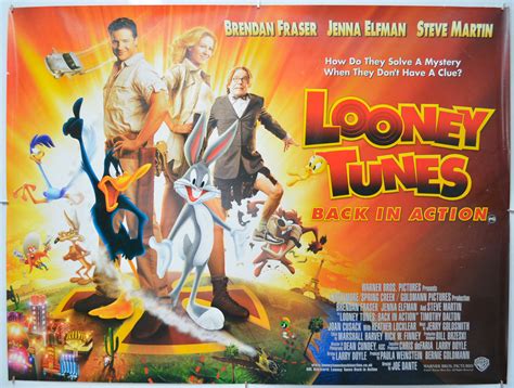 Looney Tunes Back In Action” Original Quad Poster Film Poster