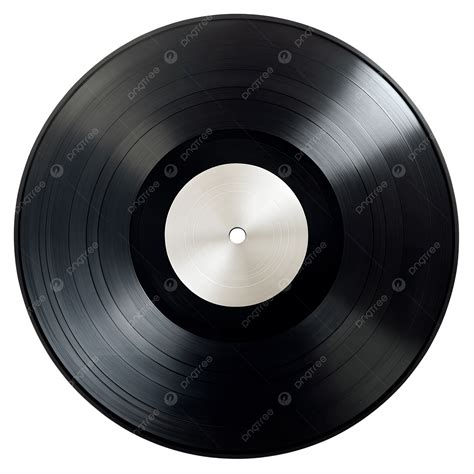 Vinyl Record With Blank Label Clipart Illustration Vinyl Record Labels Blank Vinyl Records