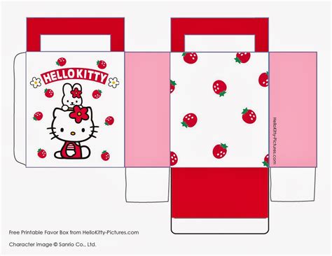 Sanrio Box Template