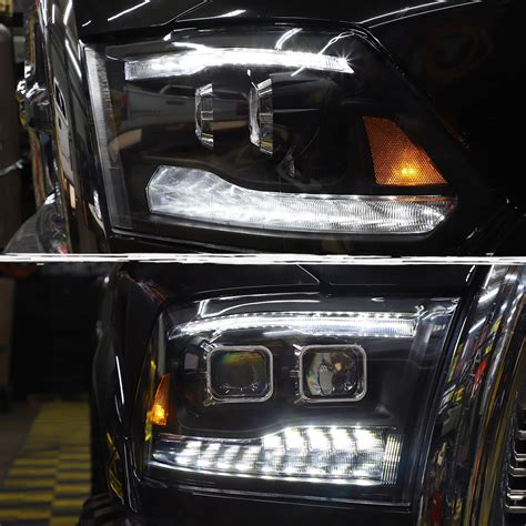 Buy Upgrade] Fit Dodge Ram 09 18 Led Drl Switchback Bar Projector