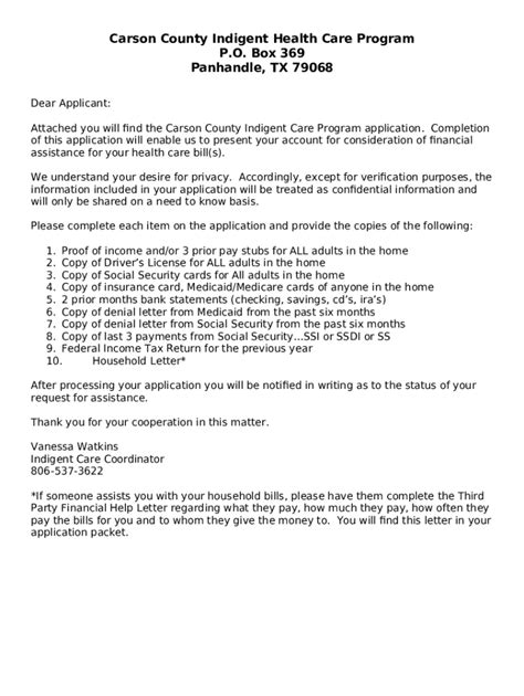 Health County Indigent Healthcounty Indigent Health Care