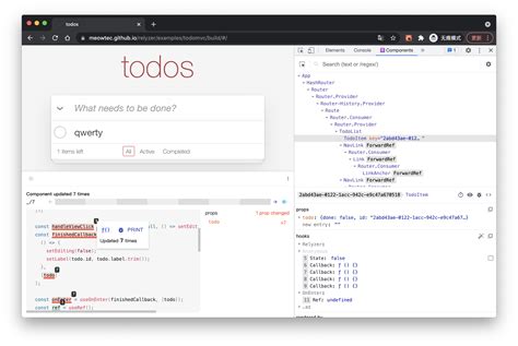 GitHub Meowtec Relyzer Debugger For React Functional Components Online Demo Https Meowtec