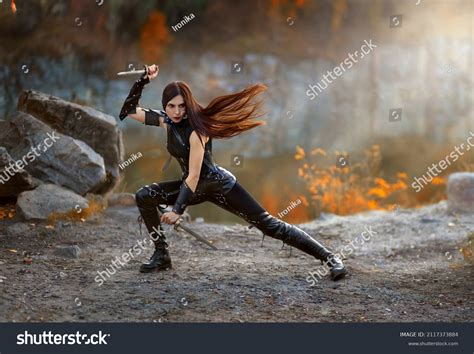 Female Action Poses Sword