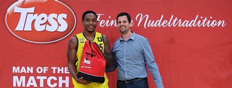 Ein Richtiger Leader Diante Baldwin Wird Zum Tress Man Of The Match Tigers Tübingen