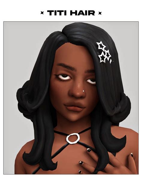 Star Collection 9 Items Fukkie Mon On Patreon Sims Hair Sims 4
